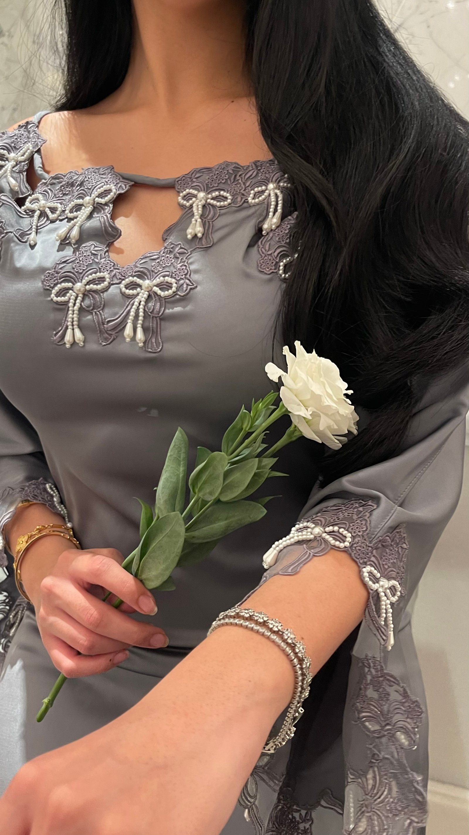 Gray coquette – LYLAC BOUTIQUE
